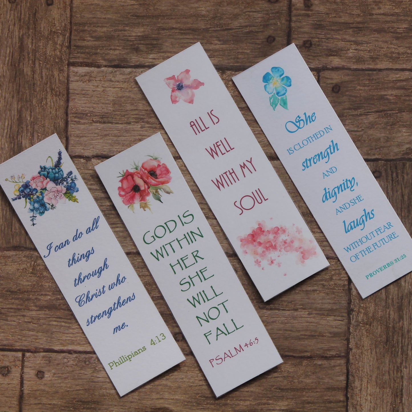 Bookmarks-Handmade & Inspirational (set of 4) – Pick Your Sunshine